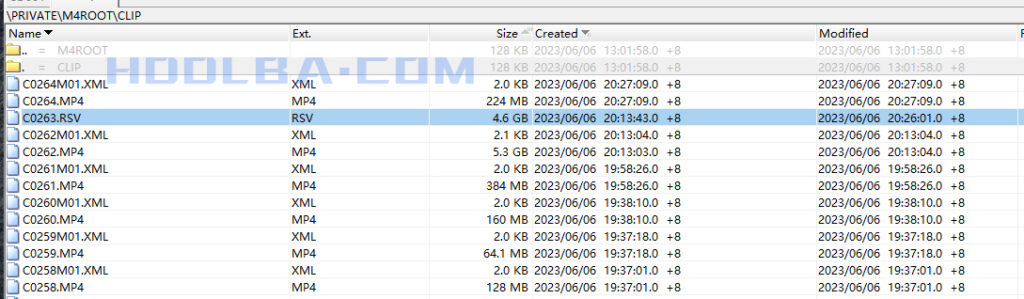 索尼ILCE-7M4(A7M4)微单相机断电mp4变成rsv视频修复方法-鑫开天数据恢复